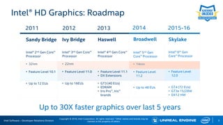 In The Trenches Optimizing UE4 for Intel | PPT