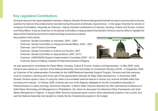In the Upper Chamber: Senator Iyiola Omisore | PPT