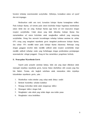Asuhan Keperawatan Pasien dengan Myastenia Gravis | DOCX