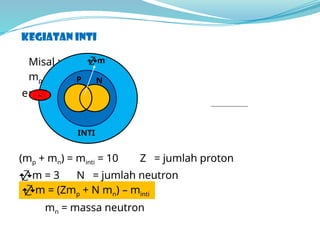 INTI ATOM, STRUKTUR ATOM DAN RADIOAKTIVITAS.pptx