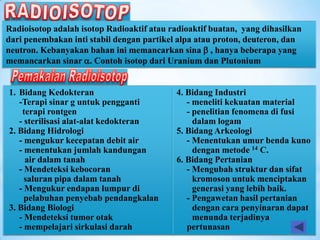 Inti atom dan radioaktivitas | PPTX