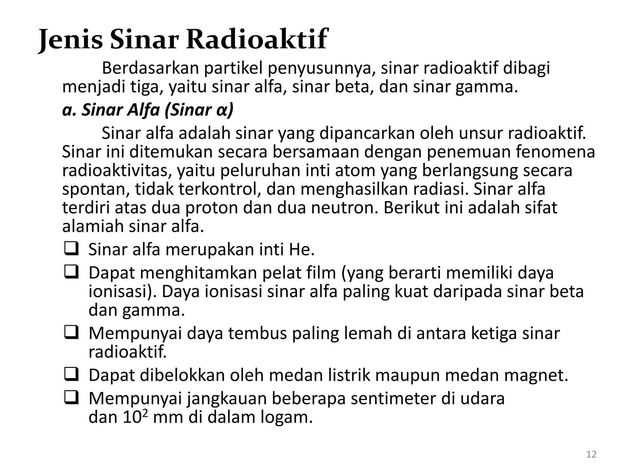 Inti atom dan radioaktivitas | PPTX