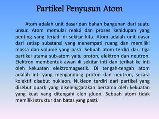 Inti atom dan radioaktivitas | PPTX