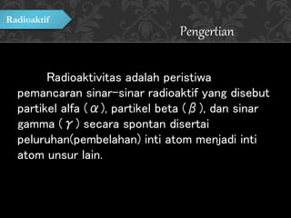 Inti atom dan radioaktivitas | PPTX