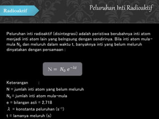 Inti atom dan radioaktivitas | PPTX