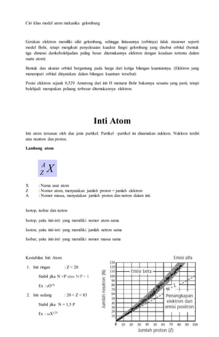 Inti atom dan radioaktivitas | DOCX