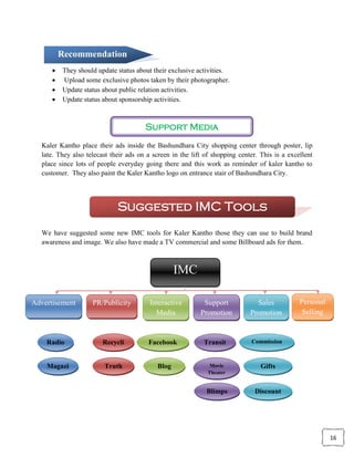 Integrated Marketing Communication for Daily Kaler Kantho | PDF