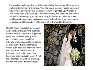 Intimacy | PPT