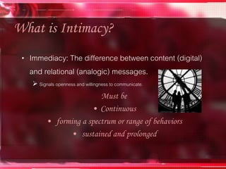 Intimacy and affection powerpoint | POTX