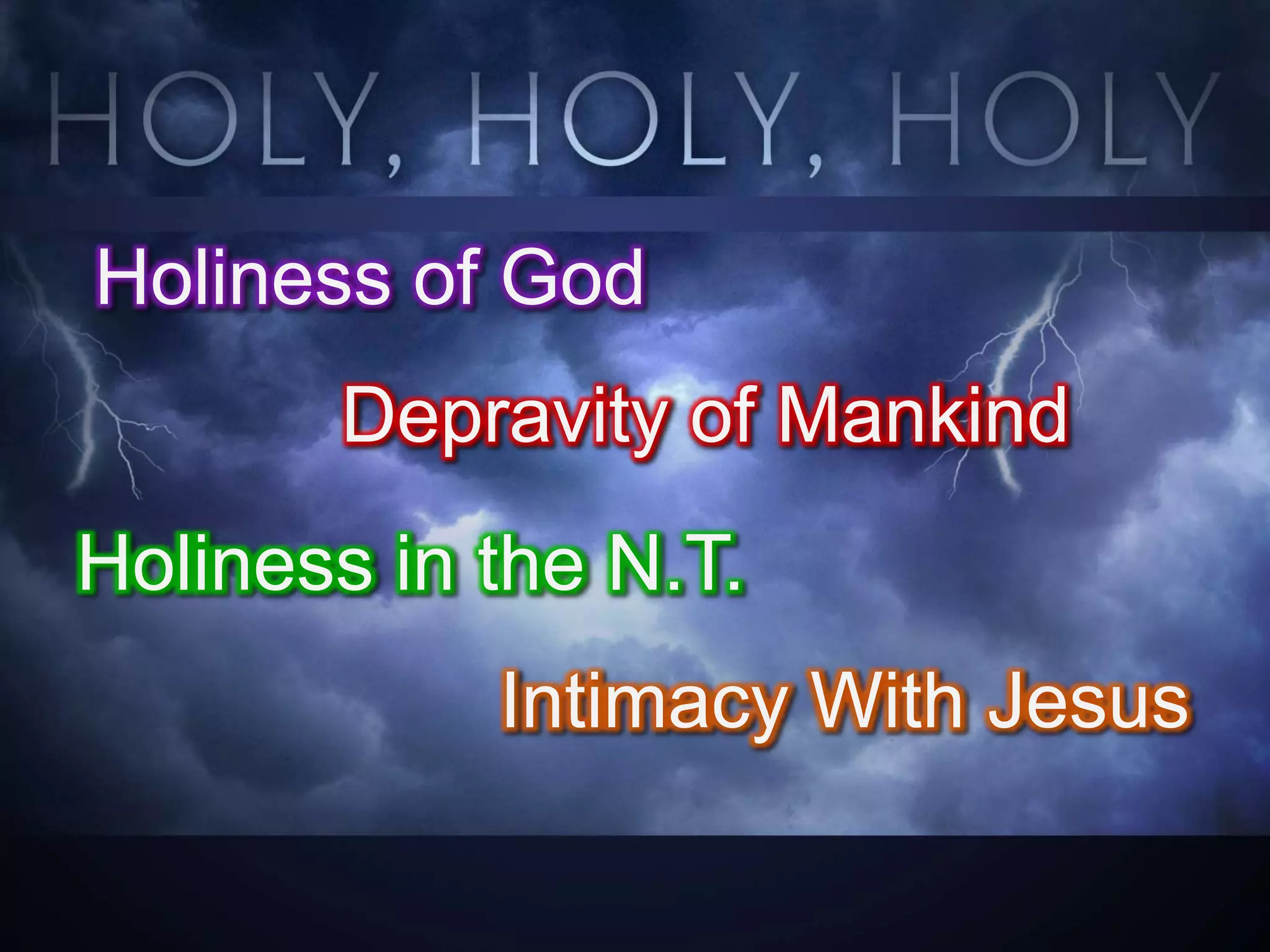 Intimacy With Jesus, Part 1 | PPTX