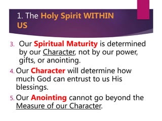 Intimacy with the Holy Spirit: Holiness and Power | PPTX