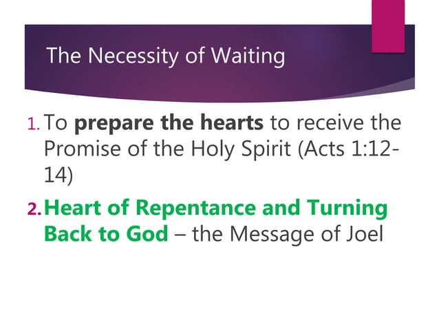 Intimacy with the Holy Spirit: Holiness and Power | PPTX | Christianity ...