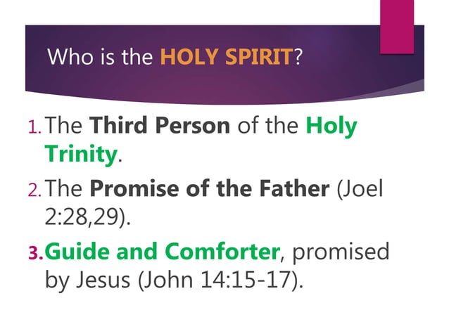 Intimacy with the Holy Spirit: Holiness and Power | PPTX | Christianity ...