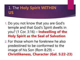 Intimacy with the Holy Spirit: Holiness and Power | PPTX