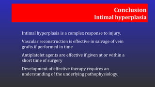 Intimal hyperplasia | PPT