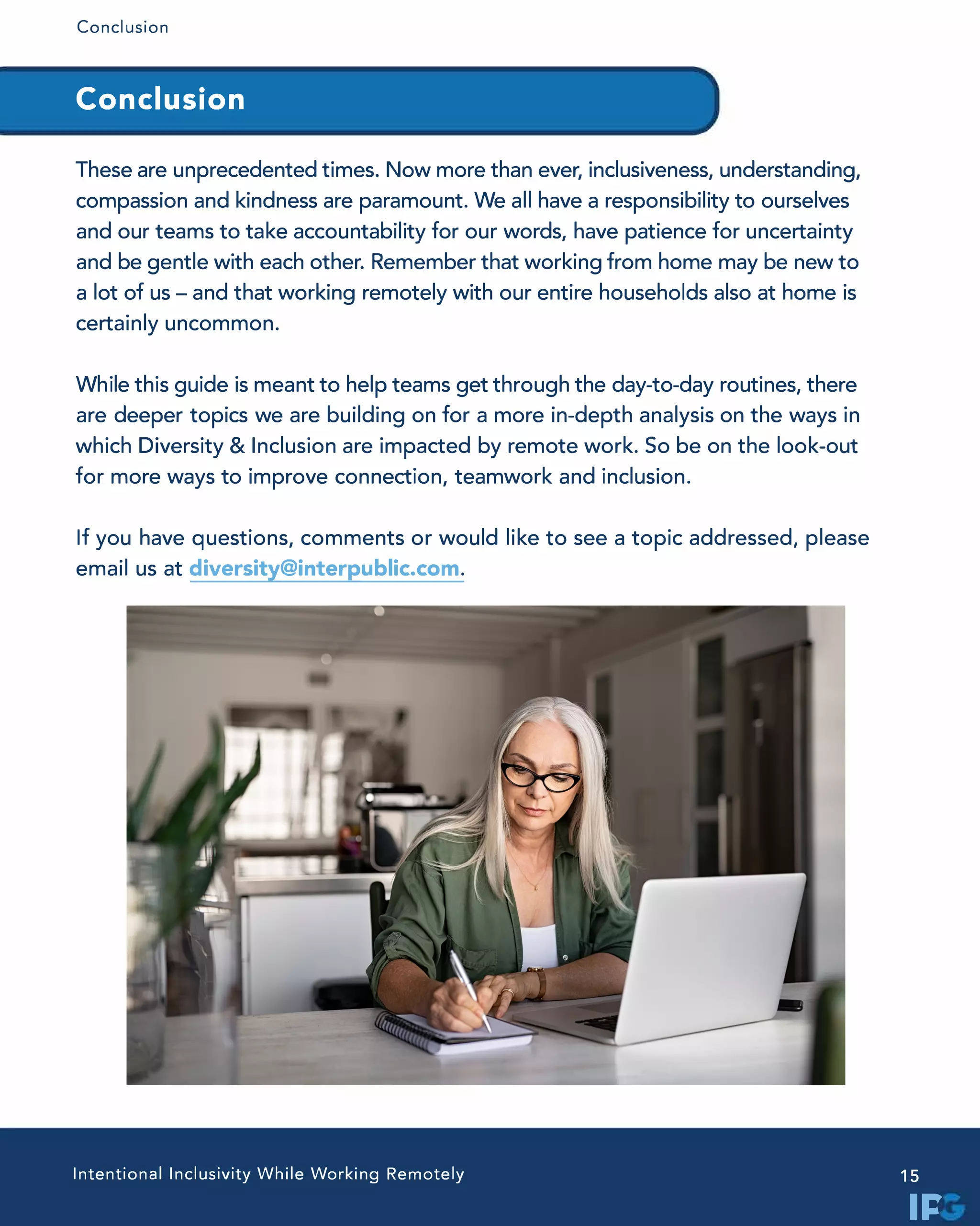 Intentional Inclusivity While Working Remotely - COVID-19 | PDF