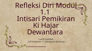 Intisari Pemikiran Ki Hajar Dewantara.pptx