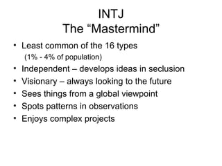 INTJ | PPT