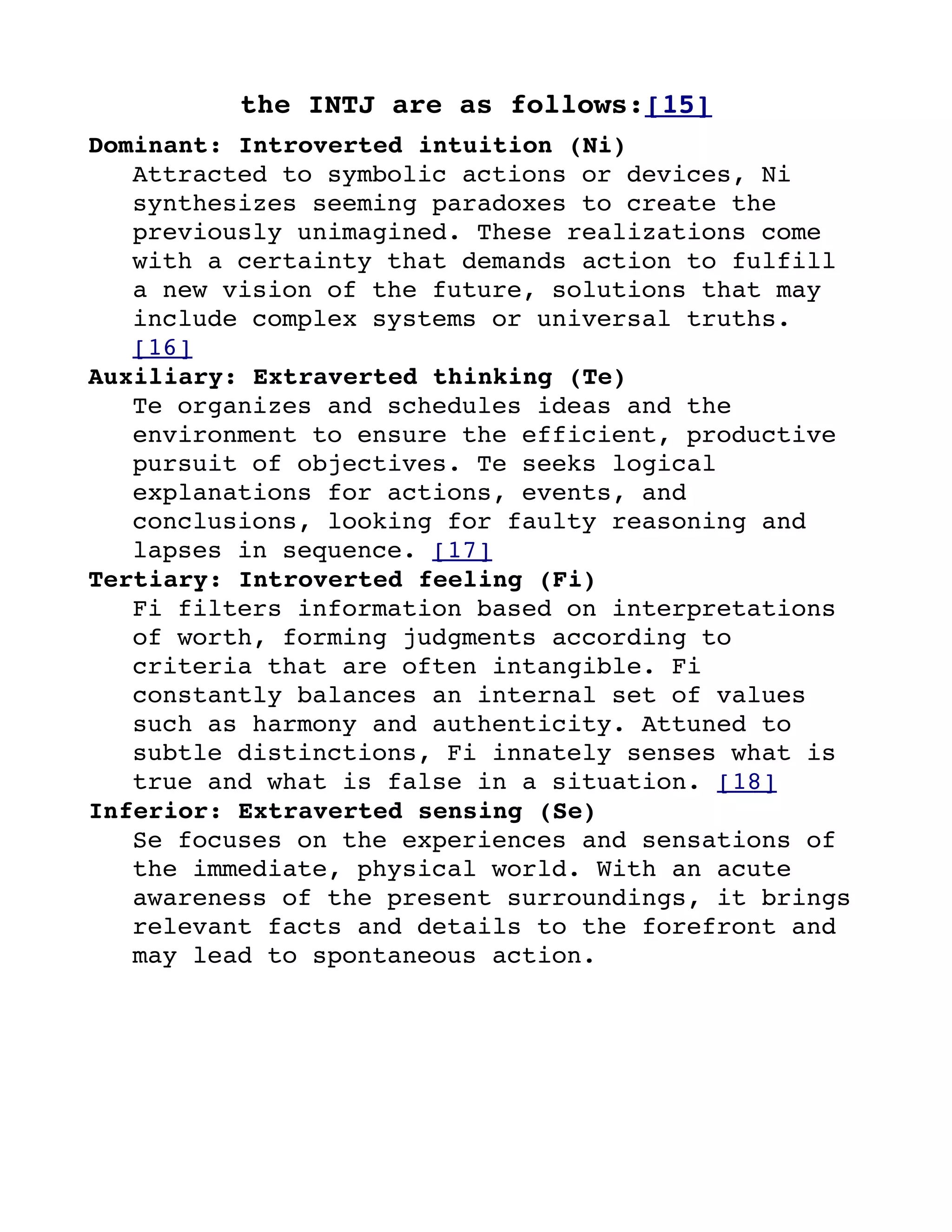 Intj these functions | ODT
