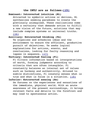 Intj these functions | ODT