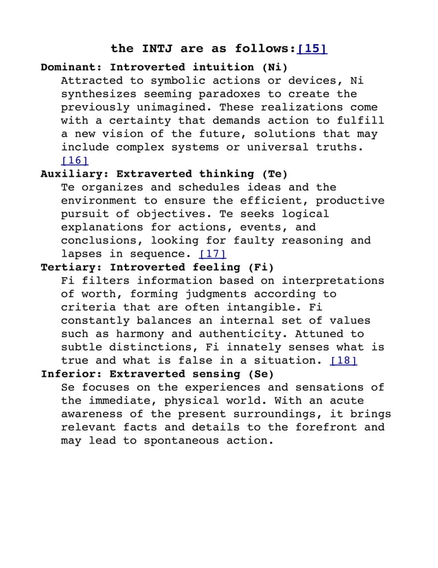 Intj these functions | ODT