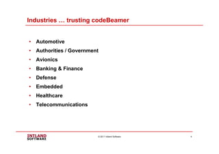 IntlandSoftware: codeBeamer 6.0 + Requirements Management | PDF