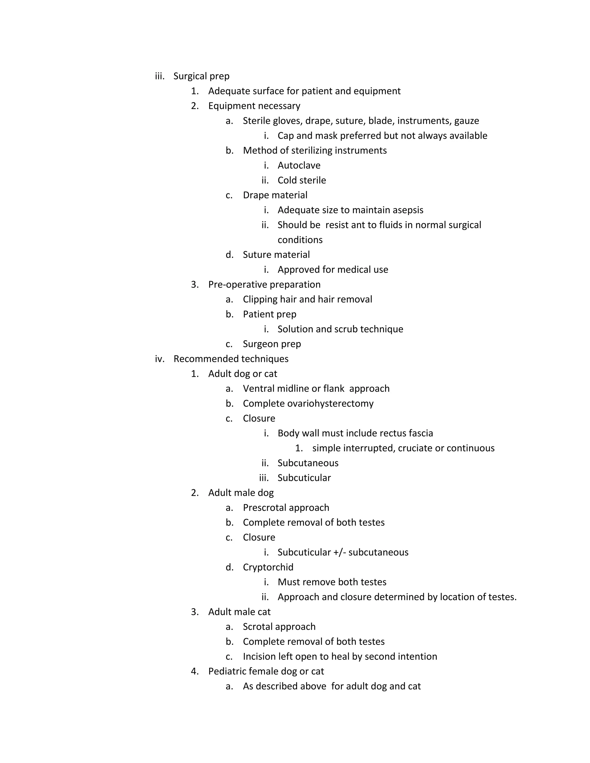 Intl Field Spay & Neuter Guidelines | DOCX