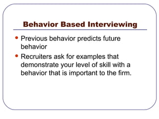 Intl interview skills | PPT