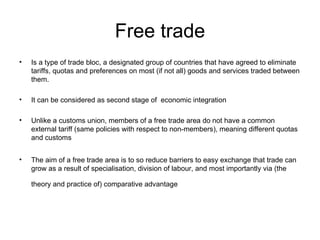 Preferential trade agreement | PPT