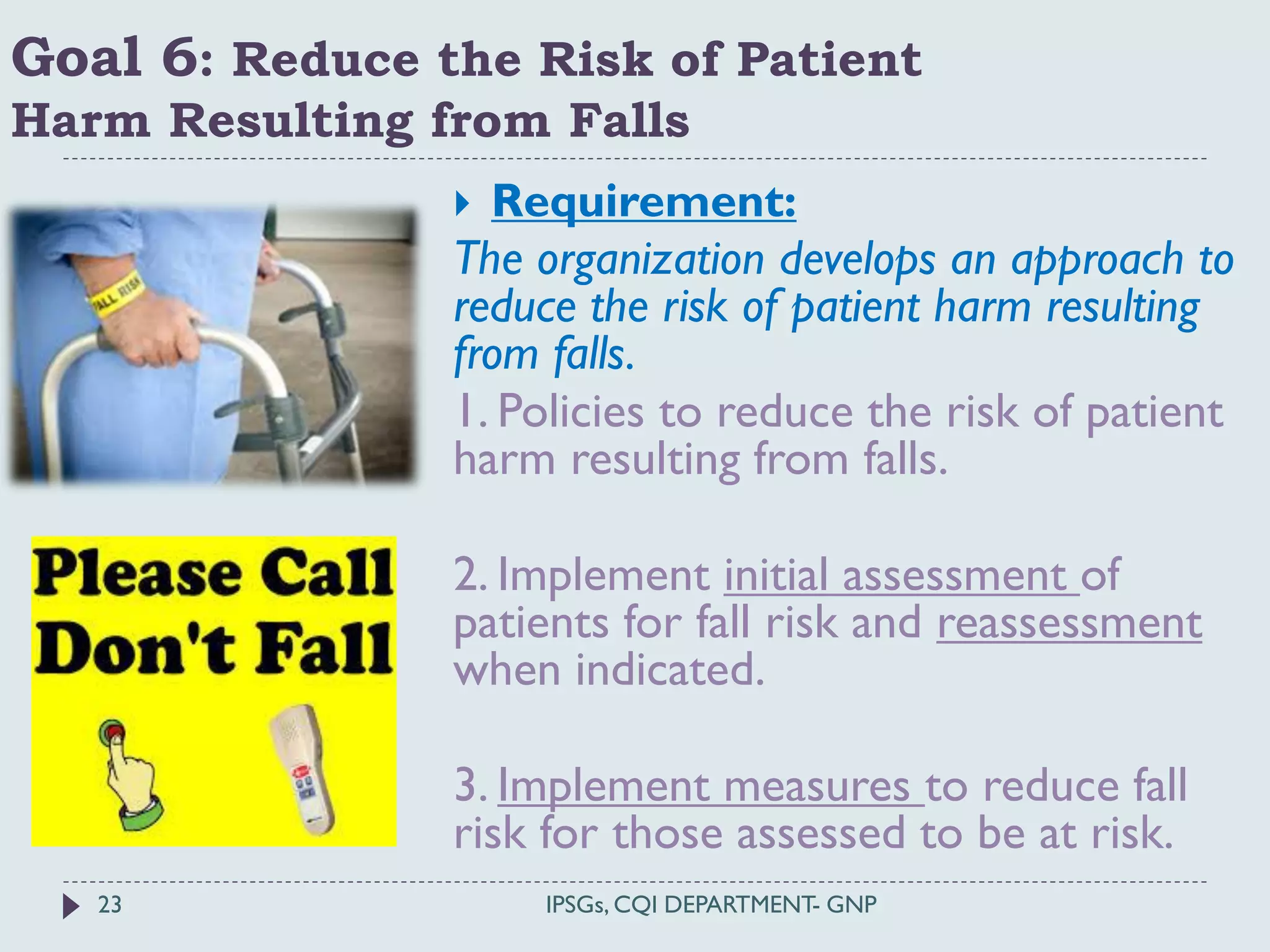 Int'l ptnt sfty goals | PDF
