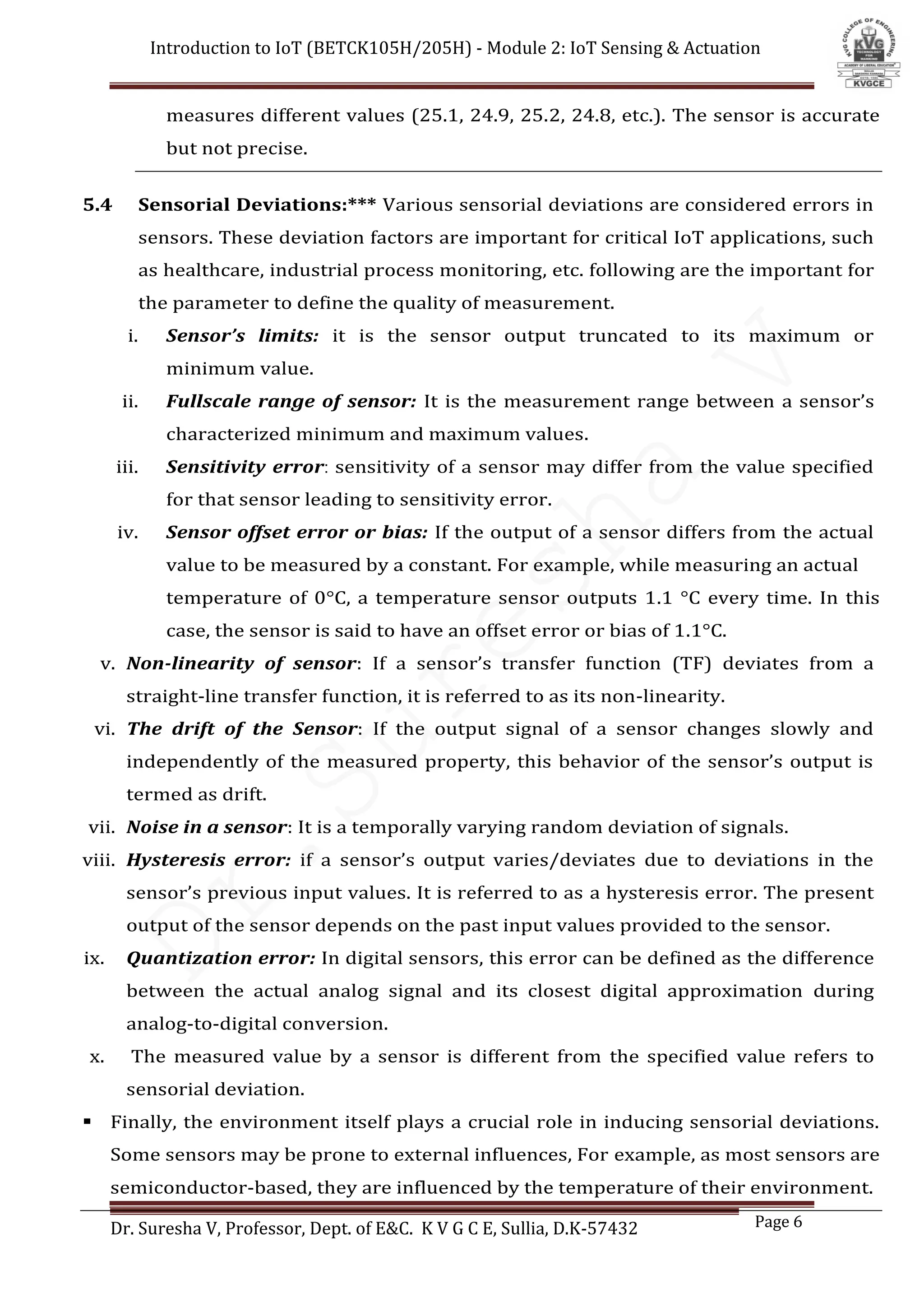 Into.IoT- Module 2 by Dr.Suresha V, KVGCE | PDF