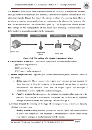 Into.IoT- Module 2 by Dr.Suresha V, KVGCE | PDF