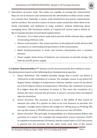 Into.IoT- Module 2 by Dr.Suresha V, KVGCE | PDF
