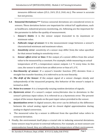 Into.IoT- Module 2 by Dr.Suresha V, KVGCE | PDF