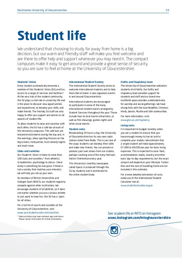 University of gloucestershireInto uog-brochure-2015-16-v2 | PDF | Undergraduate Education ...