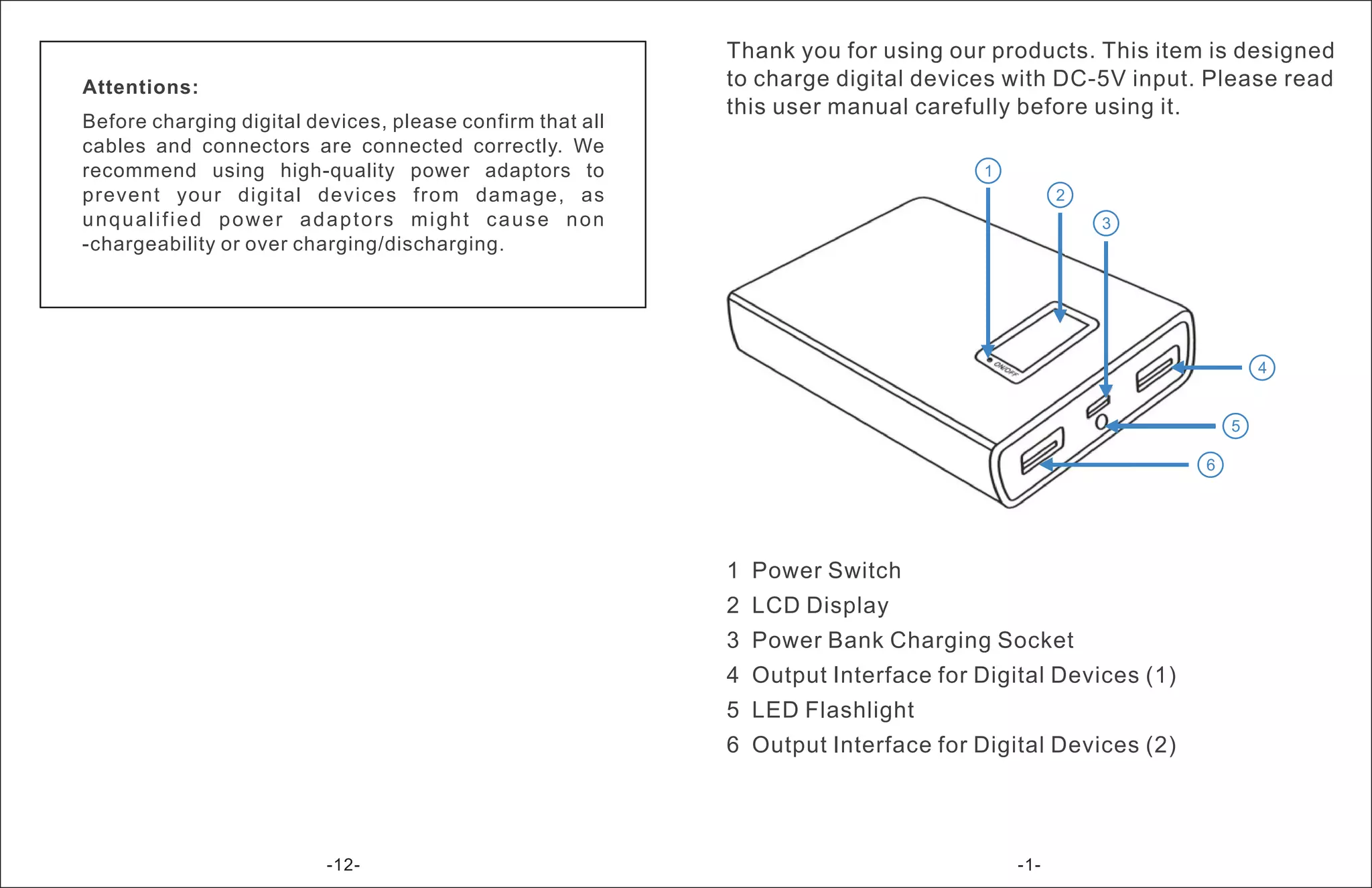 Intocircuit 26000m ah power bank user manual | PPT