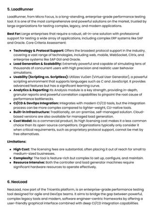 Comprehensive Guide to Performance Testing Tools and Services | PDF
