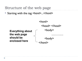 Intodcution to Html | PPT