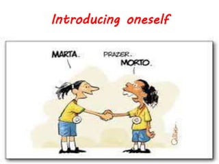 Intoducing oneself | PPT