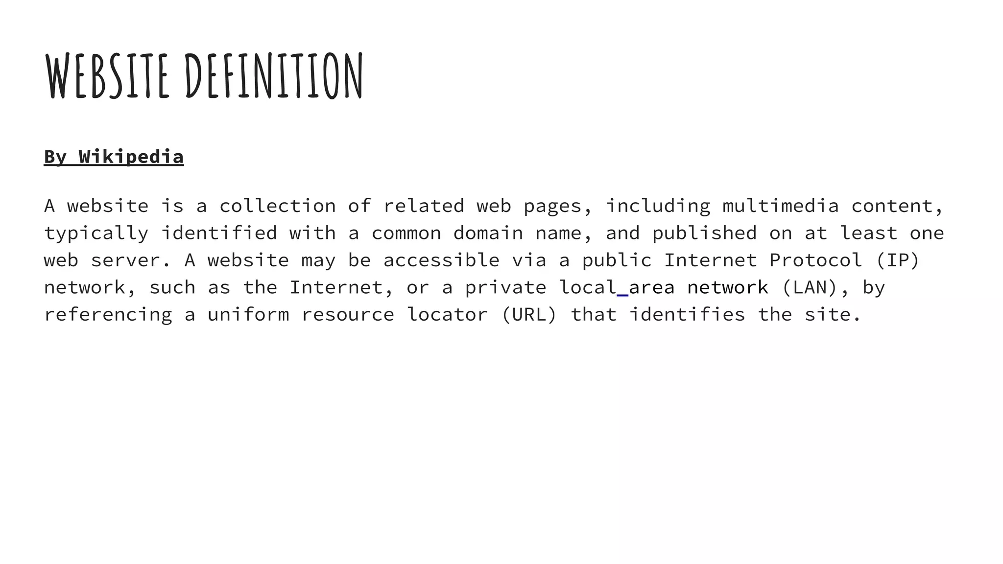 Intoduction website | PDF | Web Development | Internet