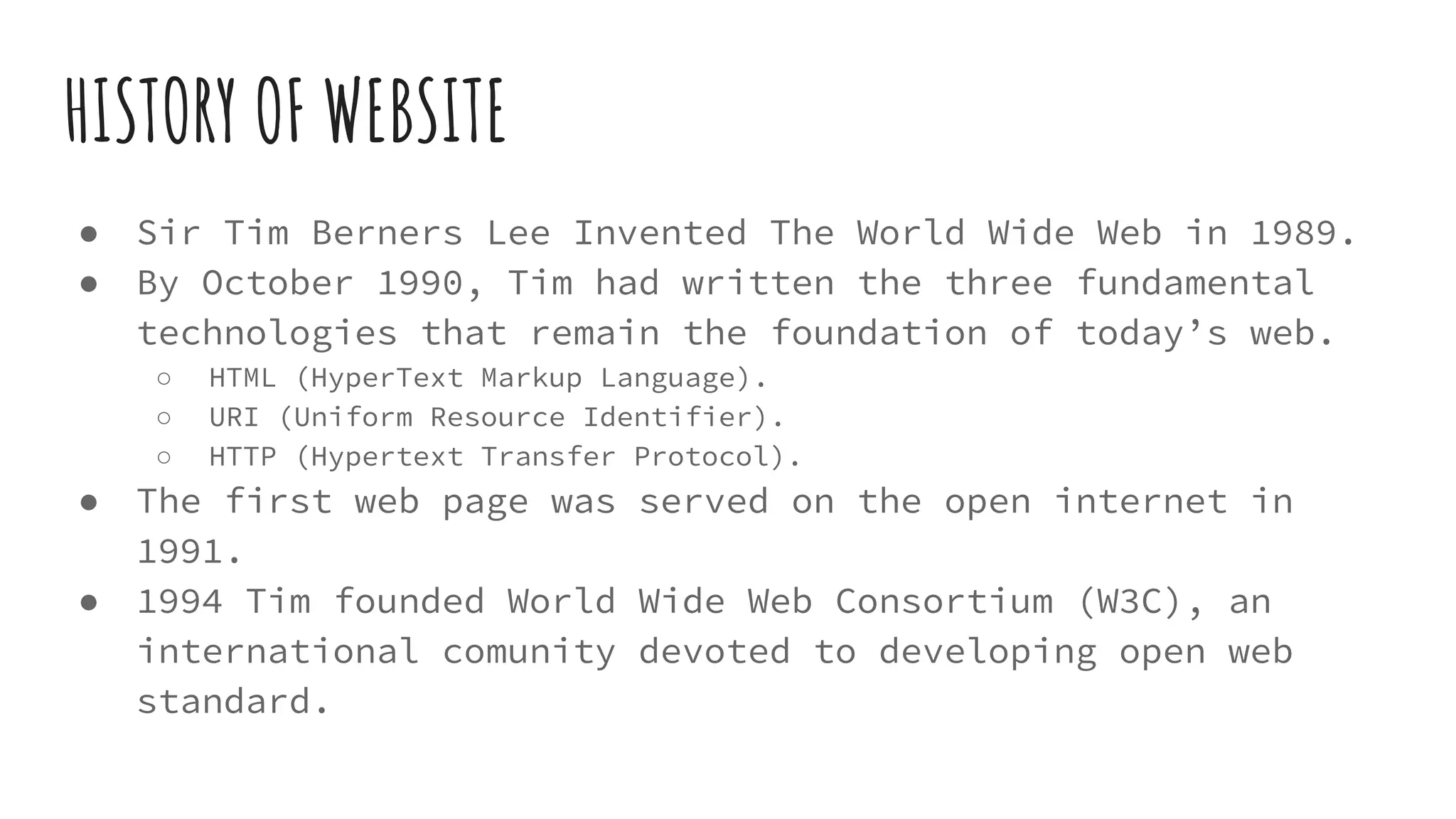 Intoduction website | PDF | Web Development | Internet