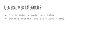 Intoduction website | PDF | Web Development | Internet