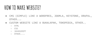 Intoduction website | PDF | Web Development | Internet