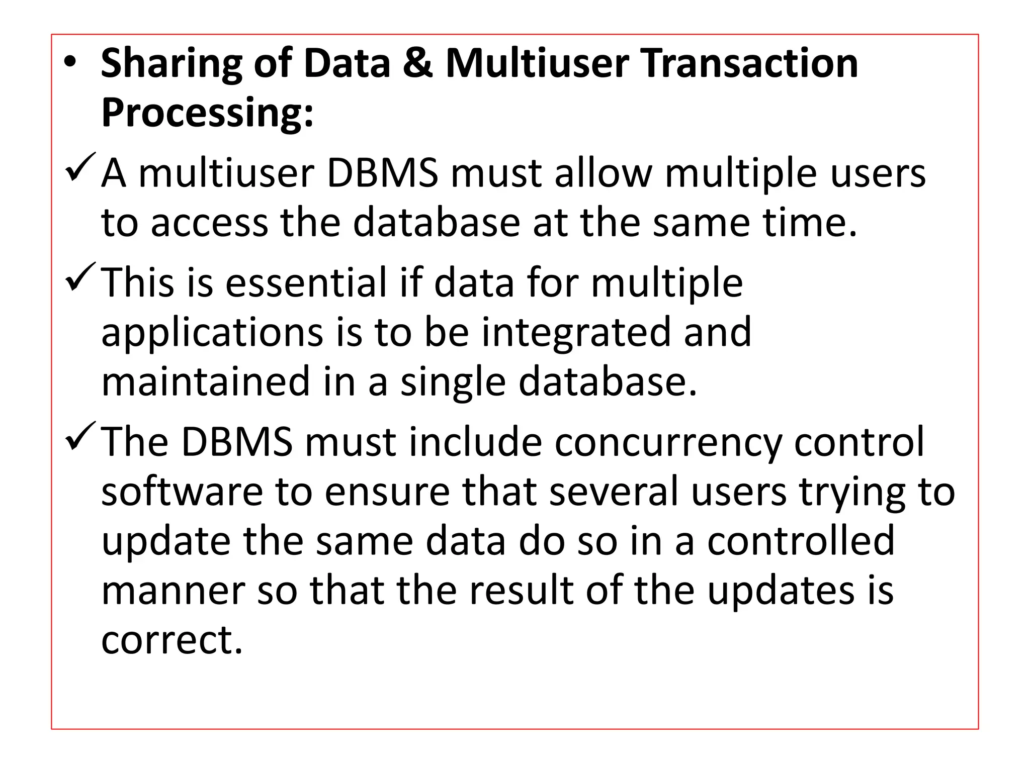 Intoduction- Database Management System | PPTX
