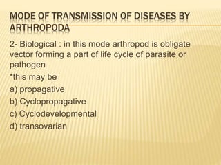 Intoduction on arthropod | PPT