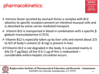 Haematinics | PPTX | Blood Disorders | Diseases and Conditions