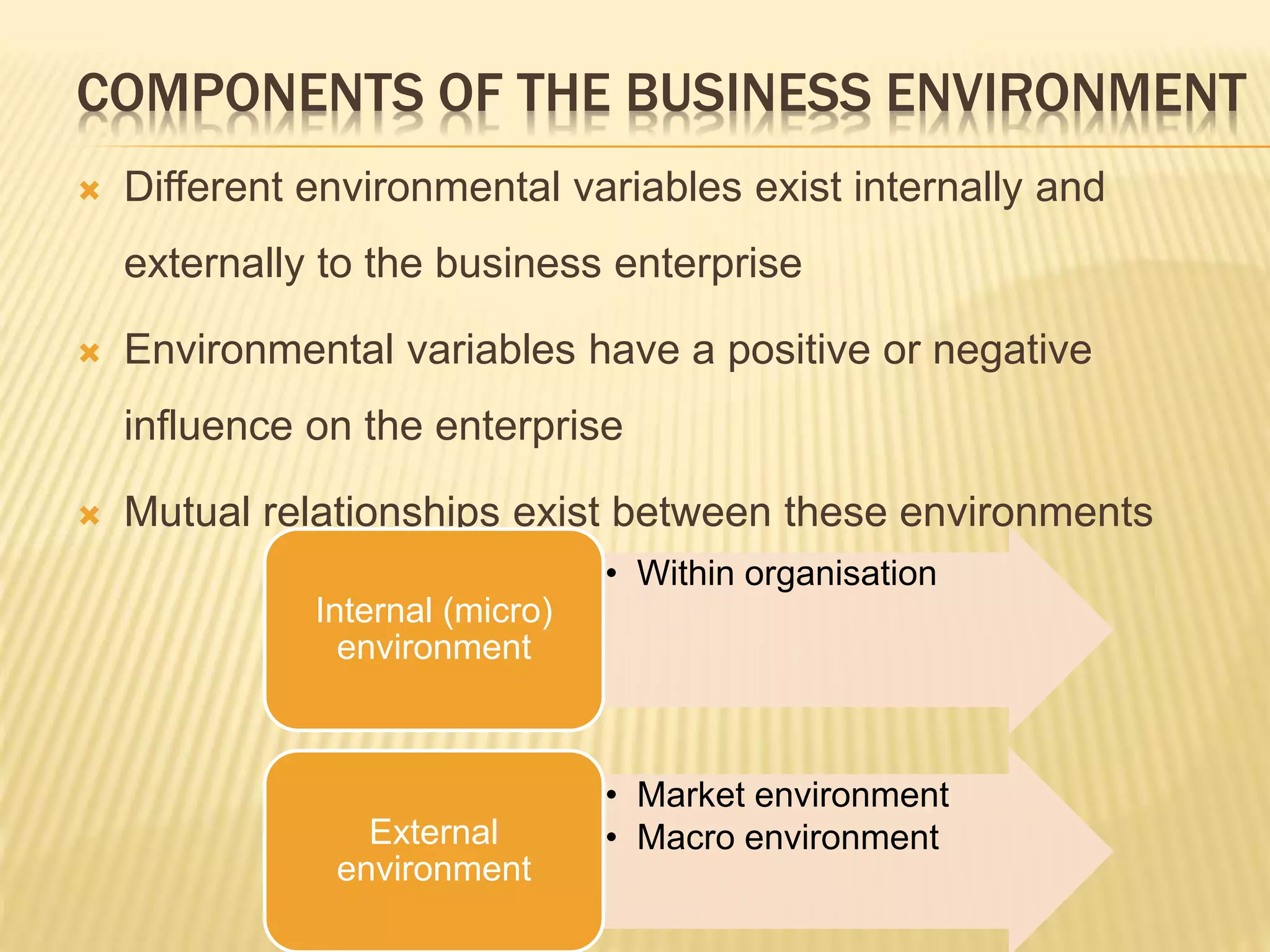 Introduction to business environment | PPTX