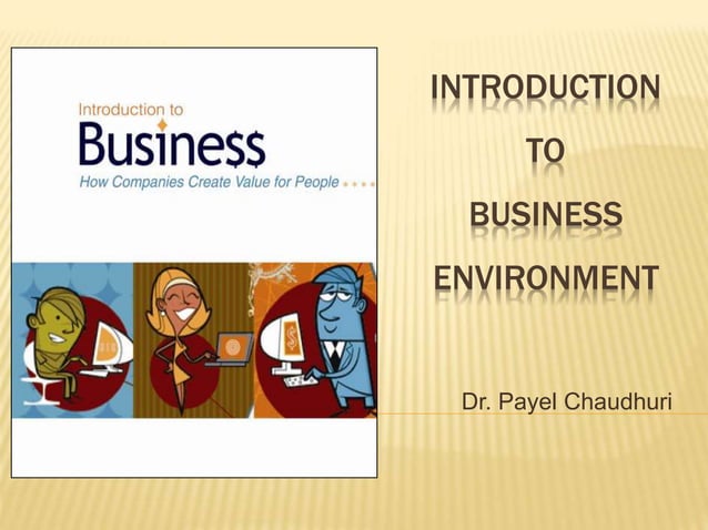 Introduction to business environment | PPTX | Green Solutions | Business