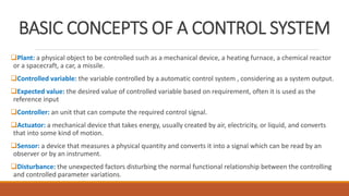 Intoduction to control system | PPT