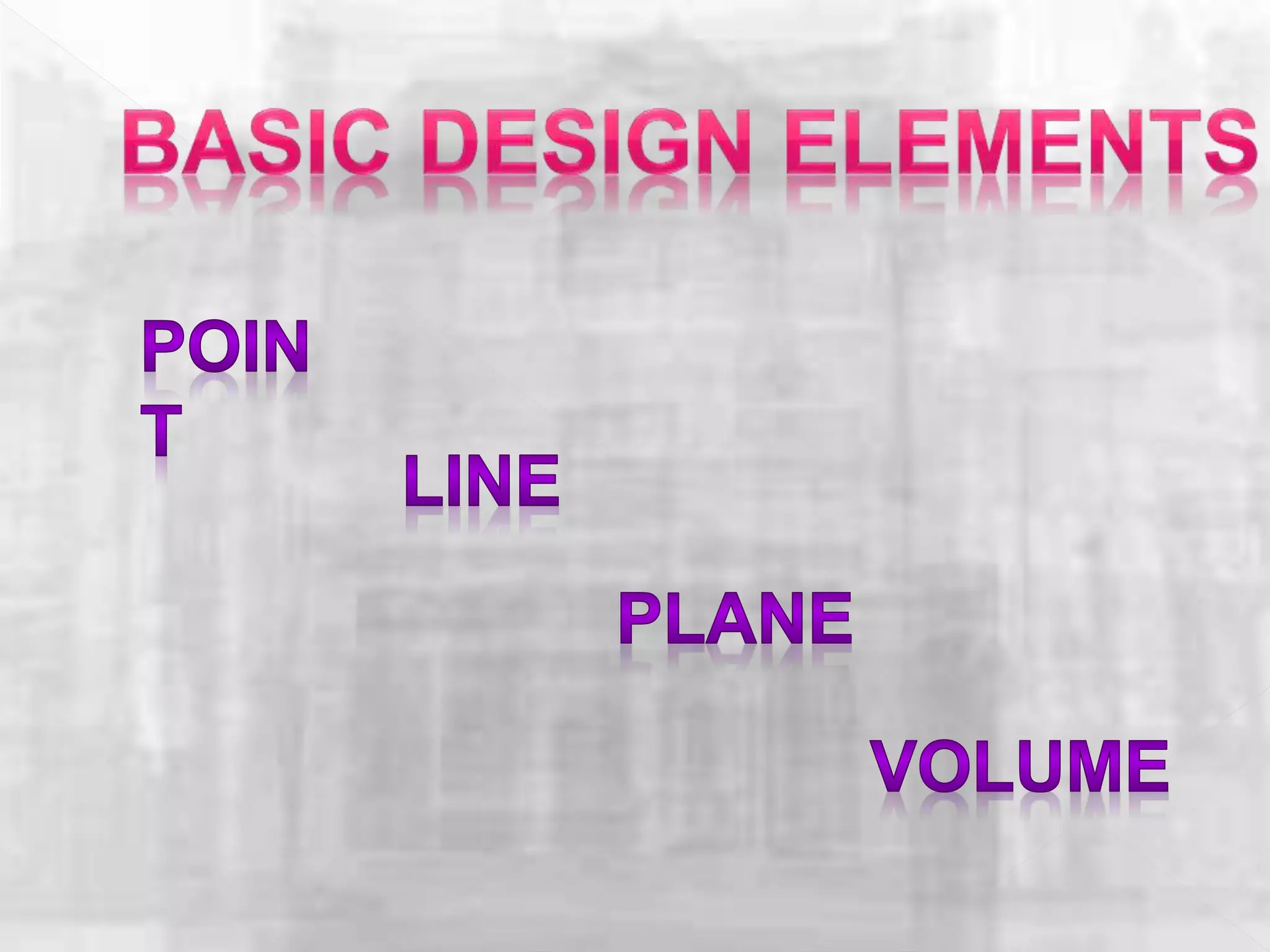 Intoduction to Design Summary Presentation ( Architecture ) | PPTX